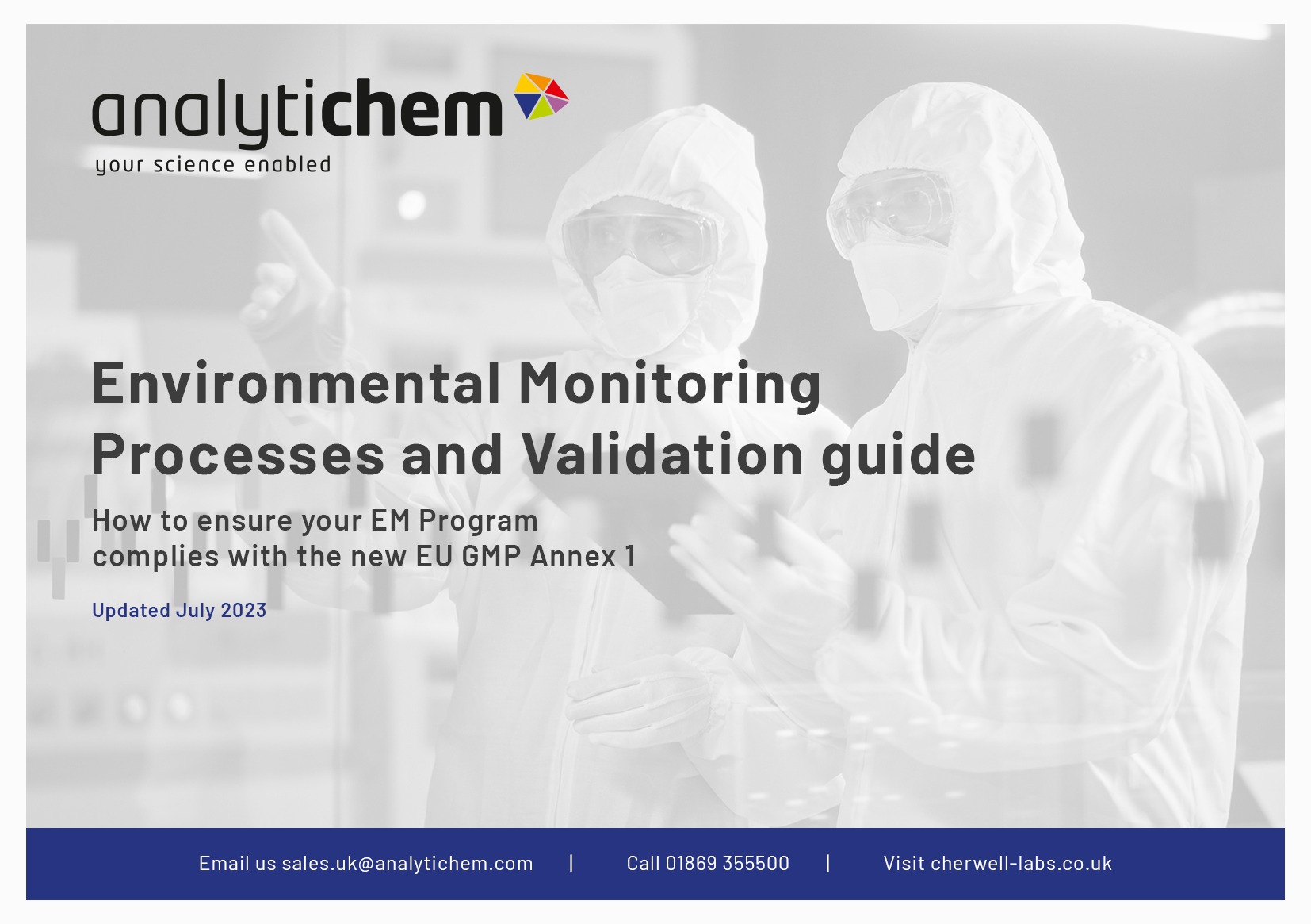 Cherwell | New guide to EM best practice in compliance with revised Annex 1